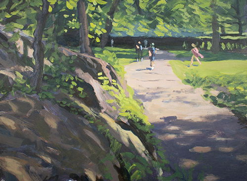 Doug Madill – realistic plein air paintings at Bergen Hall - TheJCAST